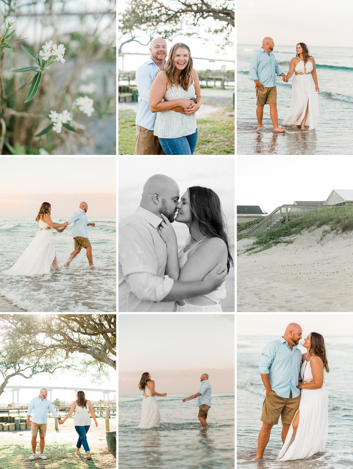 Soundside Park + Surf City Engagement Session // Ryan & Tori | Emily Mitton