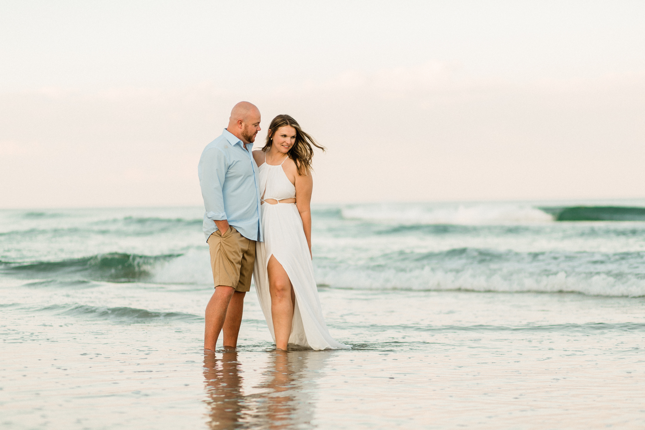Soundside Park + Surf City Engagement Session // Ryan & Tori | Emily Mitton